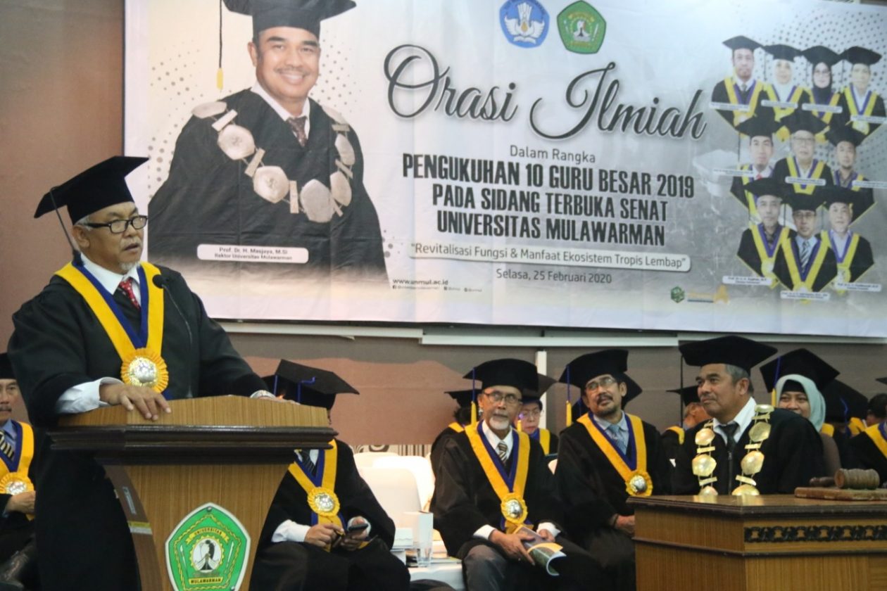 Selamat & Sukses Atas Pengukuhan Guru Besar Dekan Fakultas Pertanian Universitas Mulawarman ...